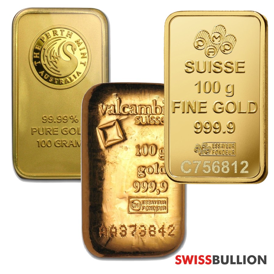 100 Gram Gold Bar